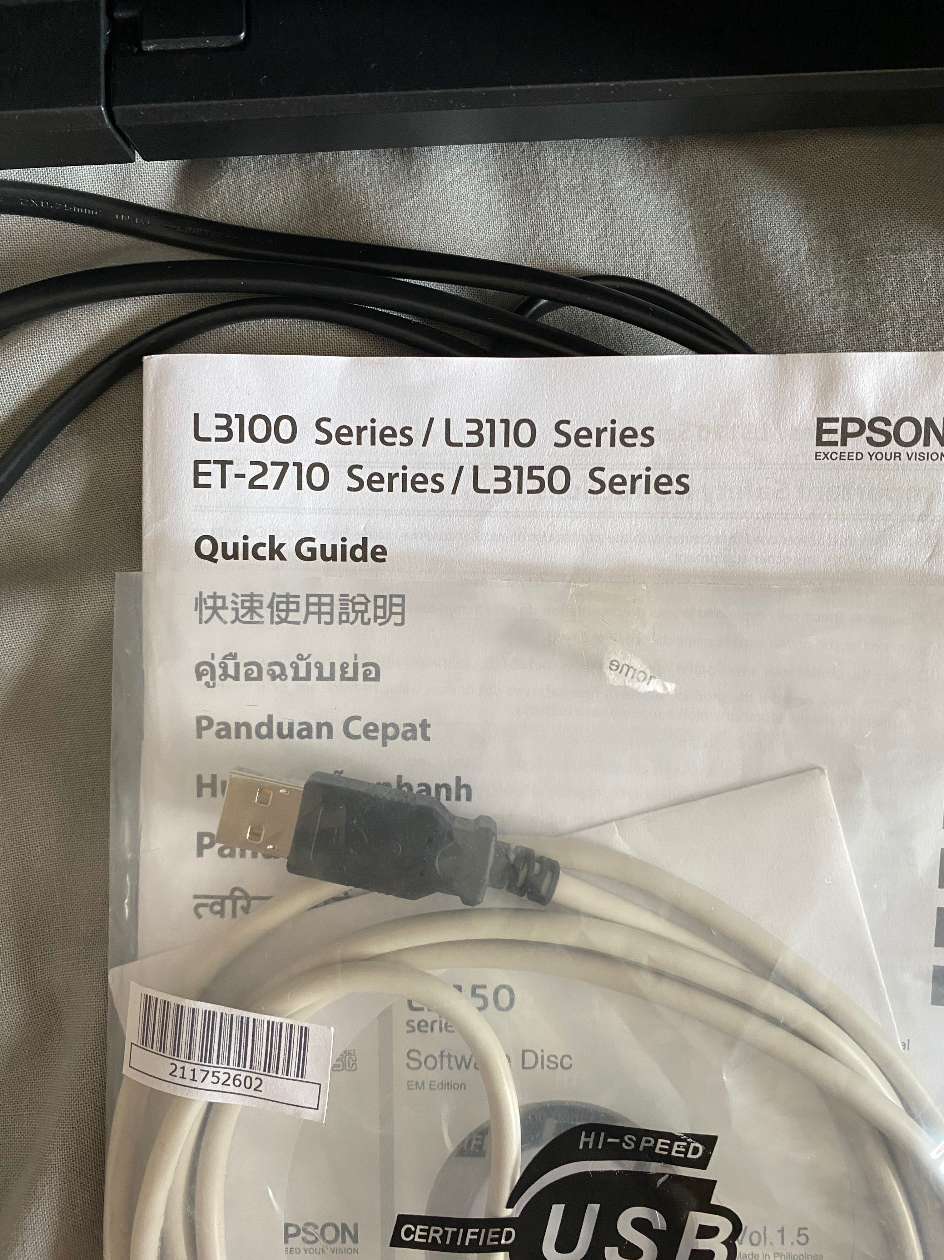 Epson L3100 Series, Computers & Tech, Printers, Scanners & Copiers on ...