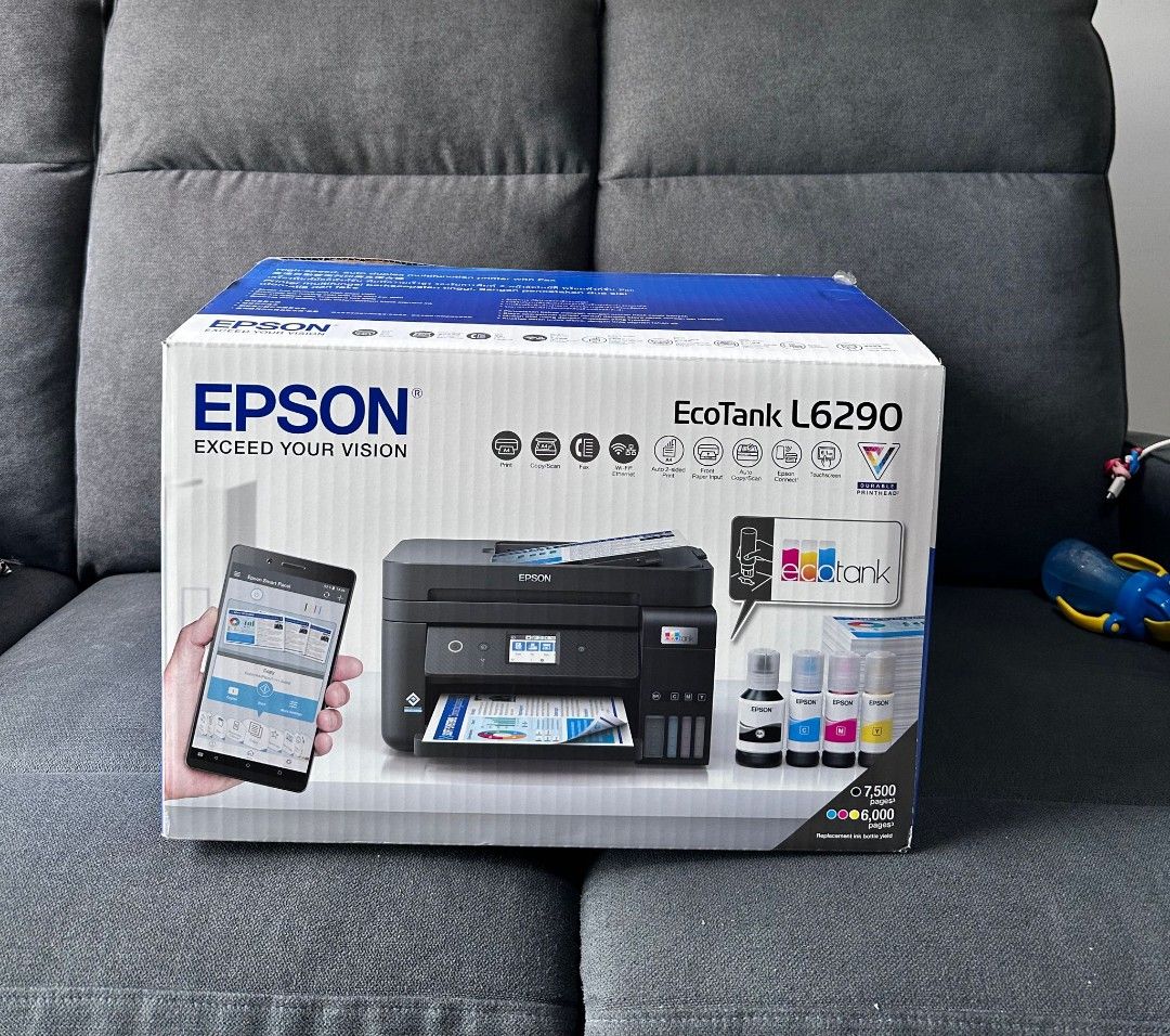 Epson Printer EcoTank L6290, Computers & Tech, Printers, Scanners ...