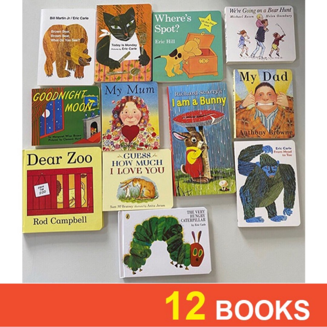 Brand NEW Eric Carle set 12 books - best bundle deal in town, Hobbies ...