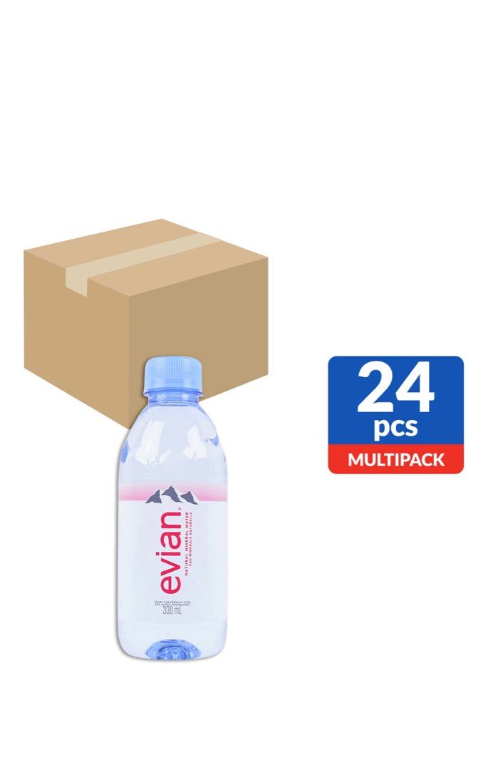 Evian 330ML 24PCSx1CTN, Food & Drinks, Beverages on Carousell