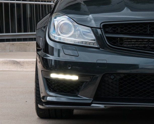 Facelifted Mercedes C-Class W204 C63 C180 C200 C250 Bi-Xenon LED DRL ...