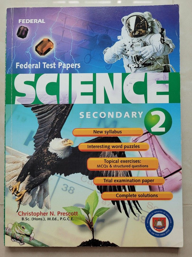 FEDERAL/Science/Test Papers/Secondary 2/ Chemistry, Hobbies & Toys ...