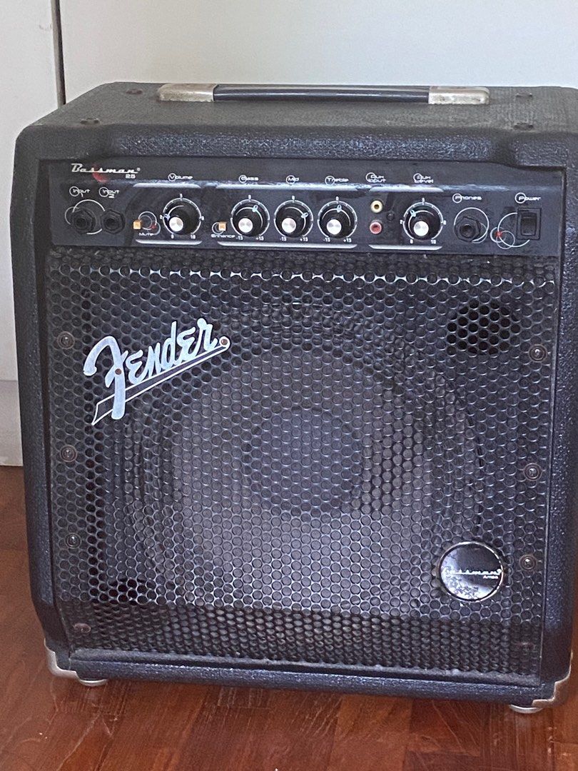 Fender Bass Amp 25, Audio, Soundbars, Speakers & Amplifiers on Carousell