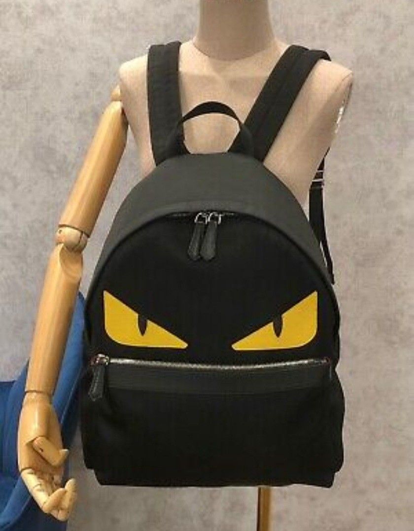 Fendi Monster Backpack, Women's Fashion, Bags & Wallets, Backpacks on ...