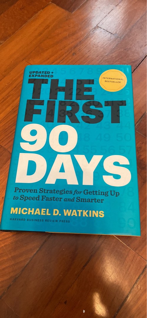 First 90 days book - new, Hobbies & Toys, Books & Magazines, Fiction ...