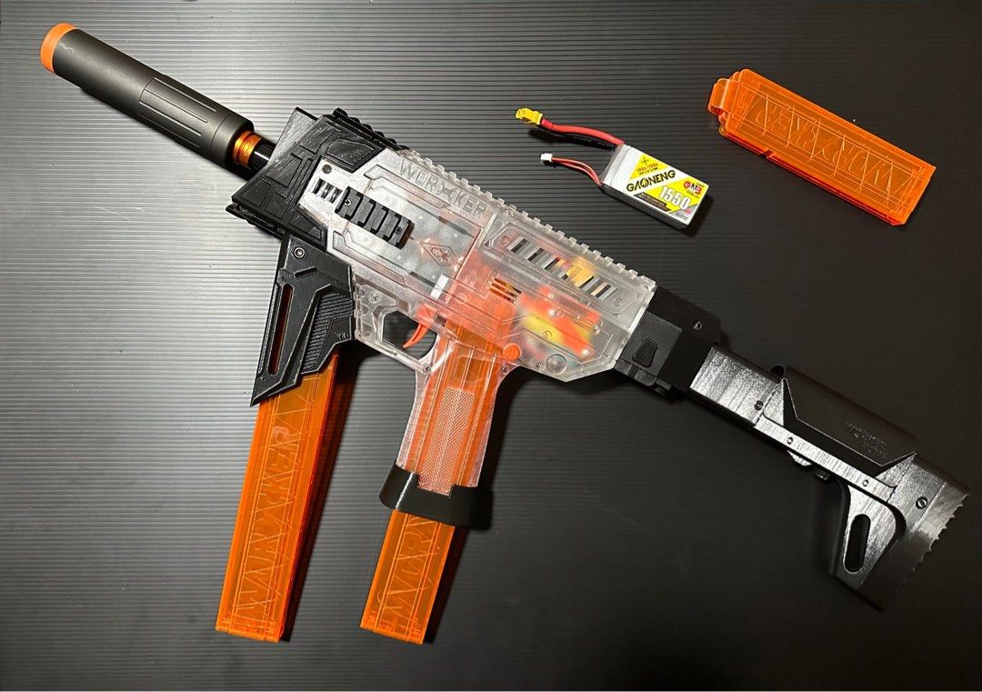 Foam Dart Blaster Worker Phoenix 1.0, Hobbies & Toys, Toys & Games on ...