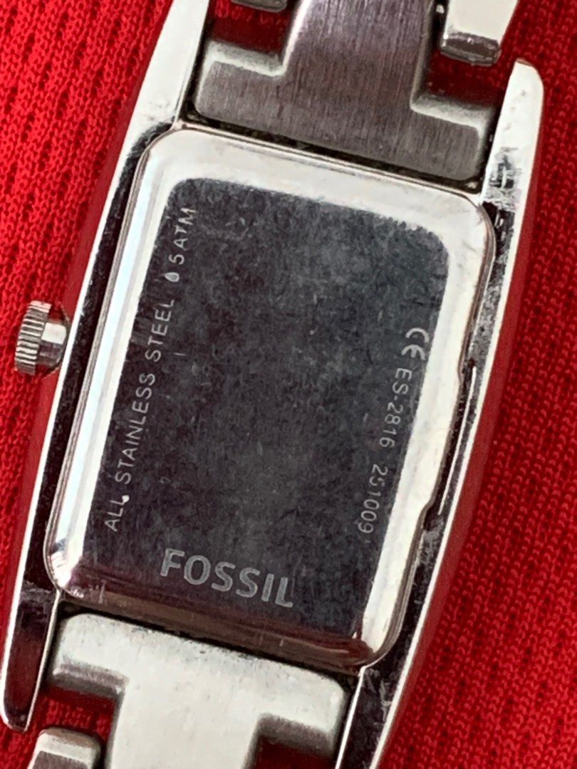 Fossil Quartz Watch - ES2816, Women's Fashion, Watches & Accessories ...