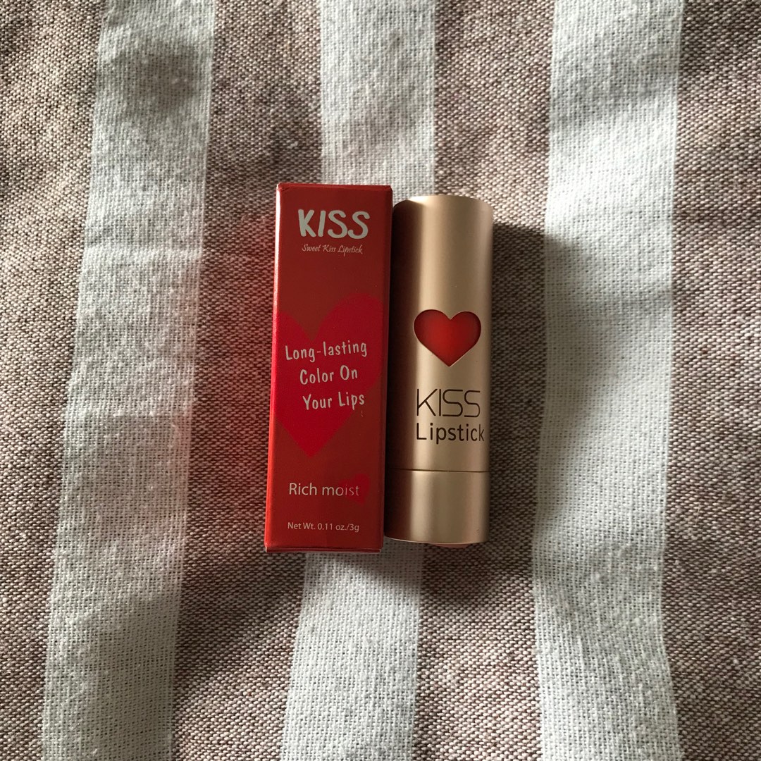 Free’Blessed’ Miniso Kiss Lipstick (Expired), Beauty & Personal Care ...