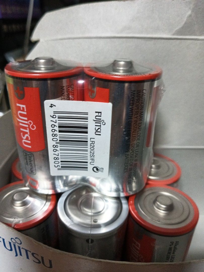 Fujisu D size battery, Photography, Photography Accessories, Batteries ...