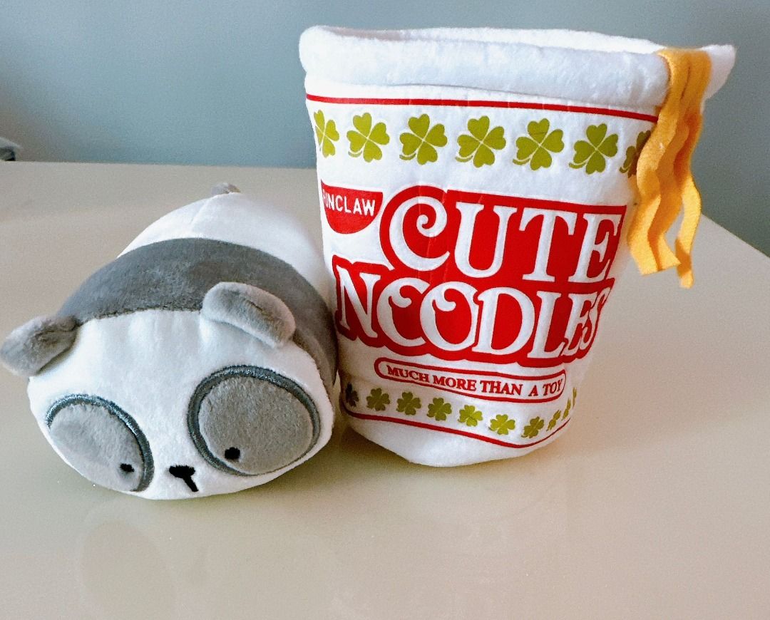 Funclaw Cute Noodle Plushie (Panda), Hobbies & Toys, Toys & Games on ...