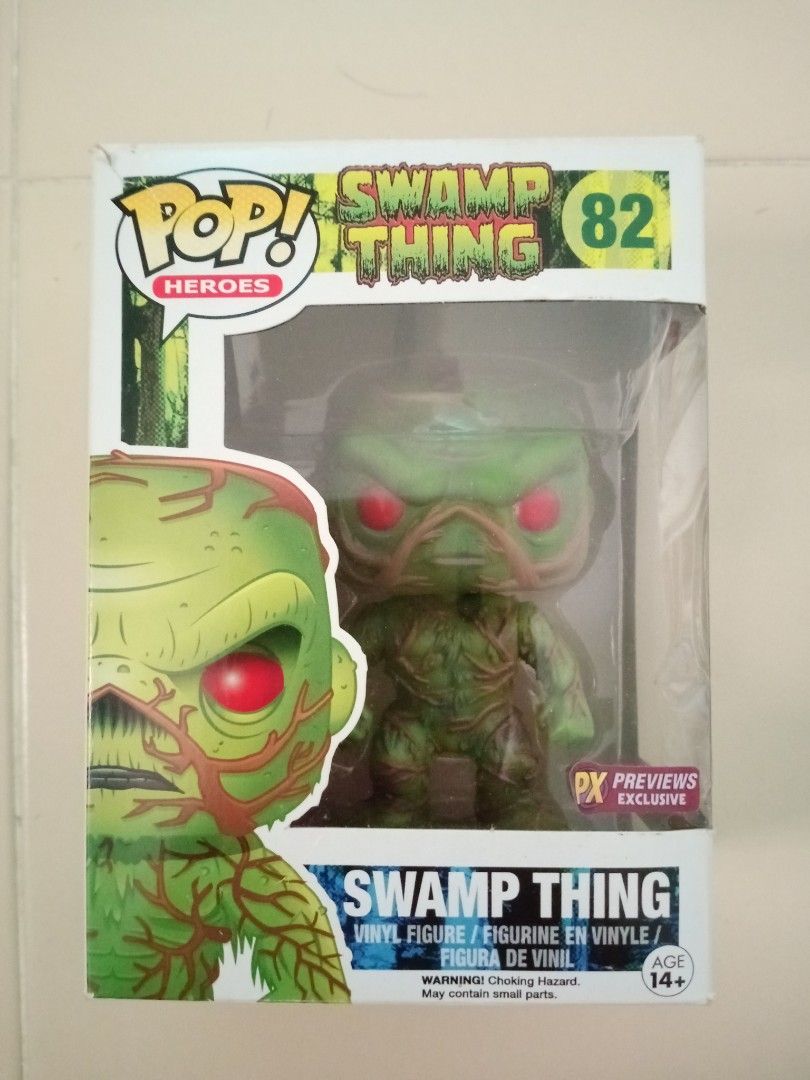 Funko Pop Swamp Thing, Hobbies & Toys, Toys & Games on Carousell