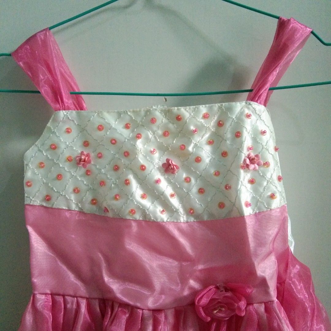 Gaun anak pink pita - Dress anak, Bayi & Anak, Baju Anak Perempuan, 4 ...