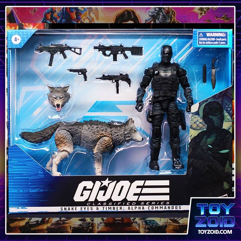 G.I. Joe Classified Snake Eyes and Timber Alpha Commandos , Hobbies ...