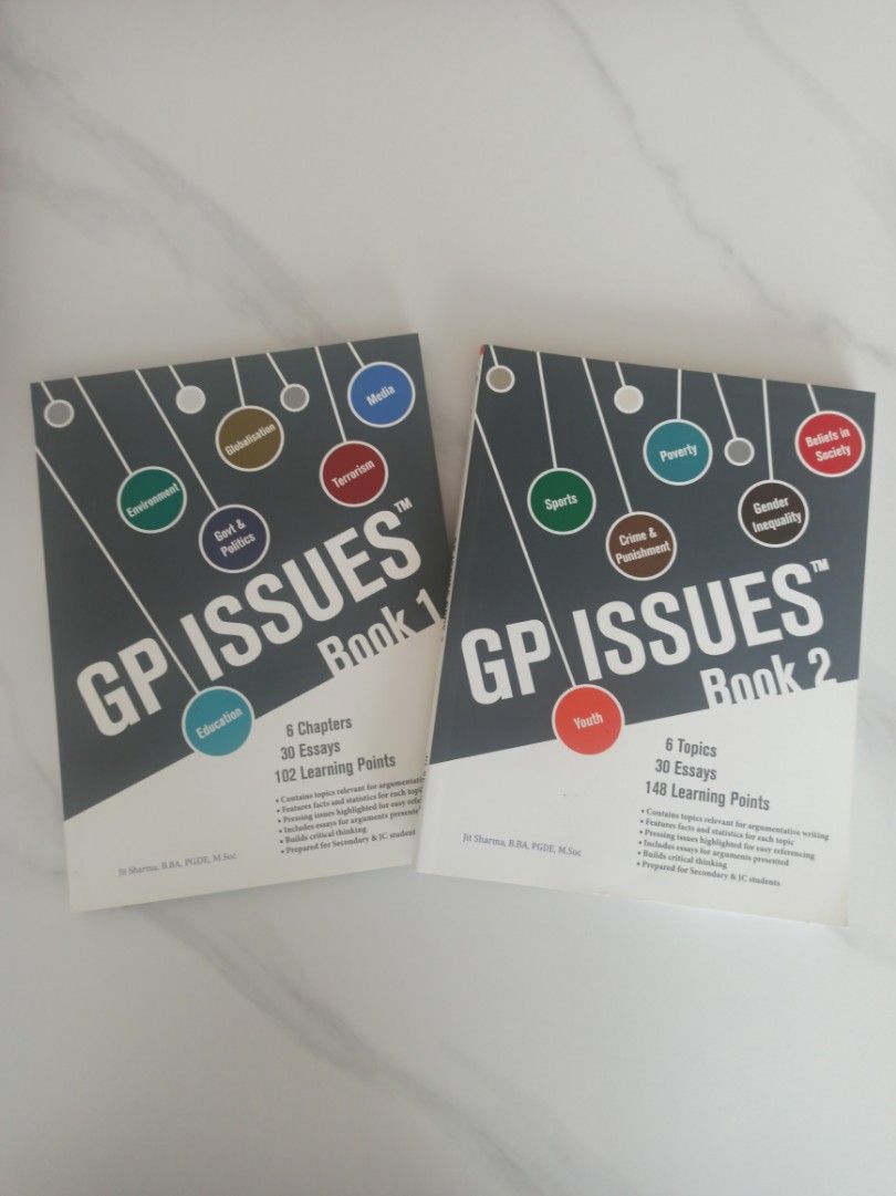 GP ISSUE Book 1 / Book 2, Hobbies & Toys, Books & Magazines, Textbooks ...