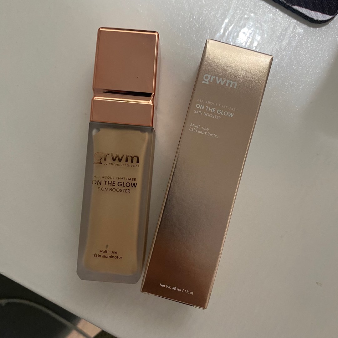 GRWM On the Glow Skin Booster, Beauty & Personal Care, Face, Makeup on Carousell