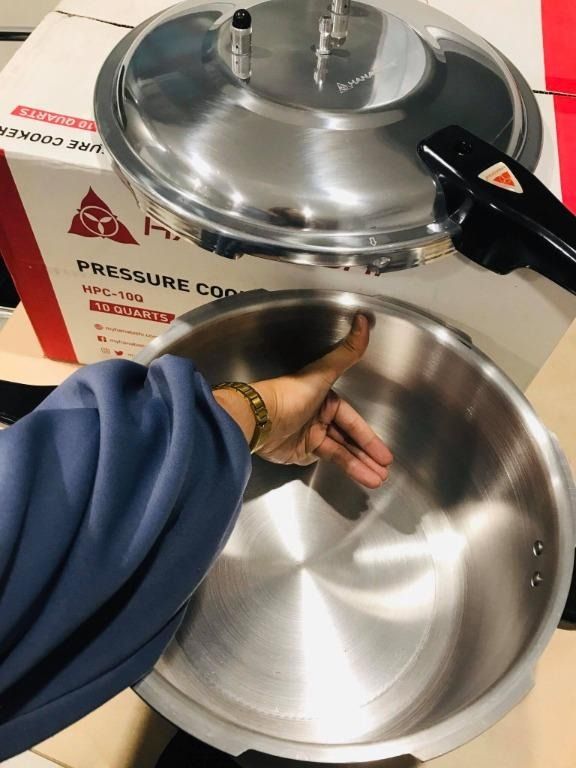 Hanabishi 10 Quartz Pressure Cooker HPC-10QC, TV & Home Appliances ...