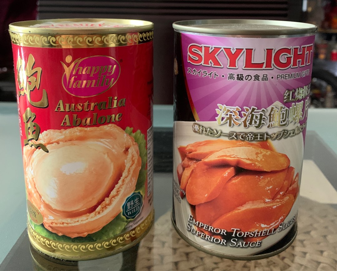 Happy Family Abalone & Skylight Shellfish, Food & Drinks, Packaged ...