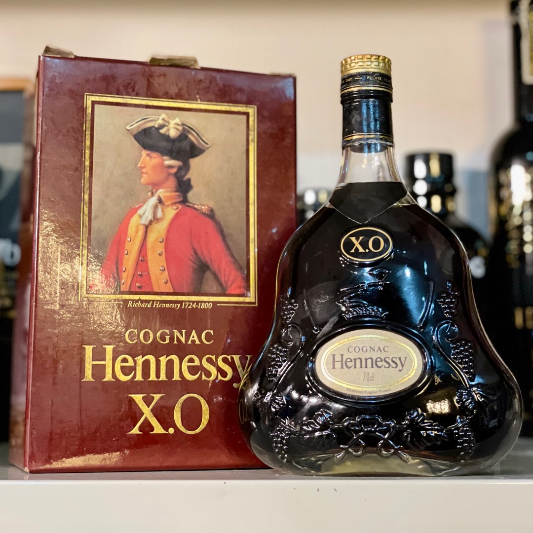 Hennessy XO White vintage 1980s Cognac w box 700ml, Food & Drinks ...