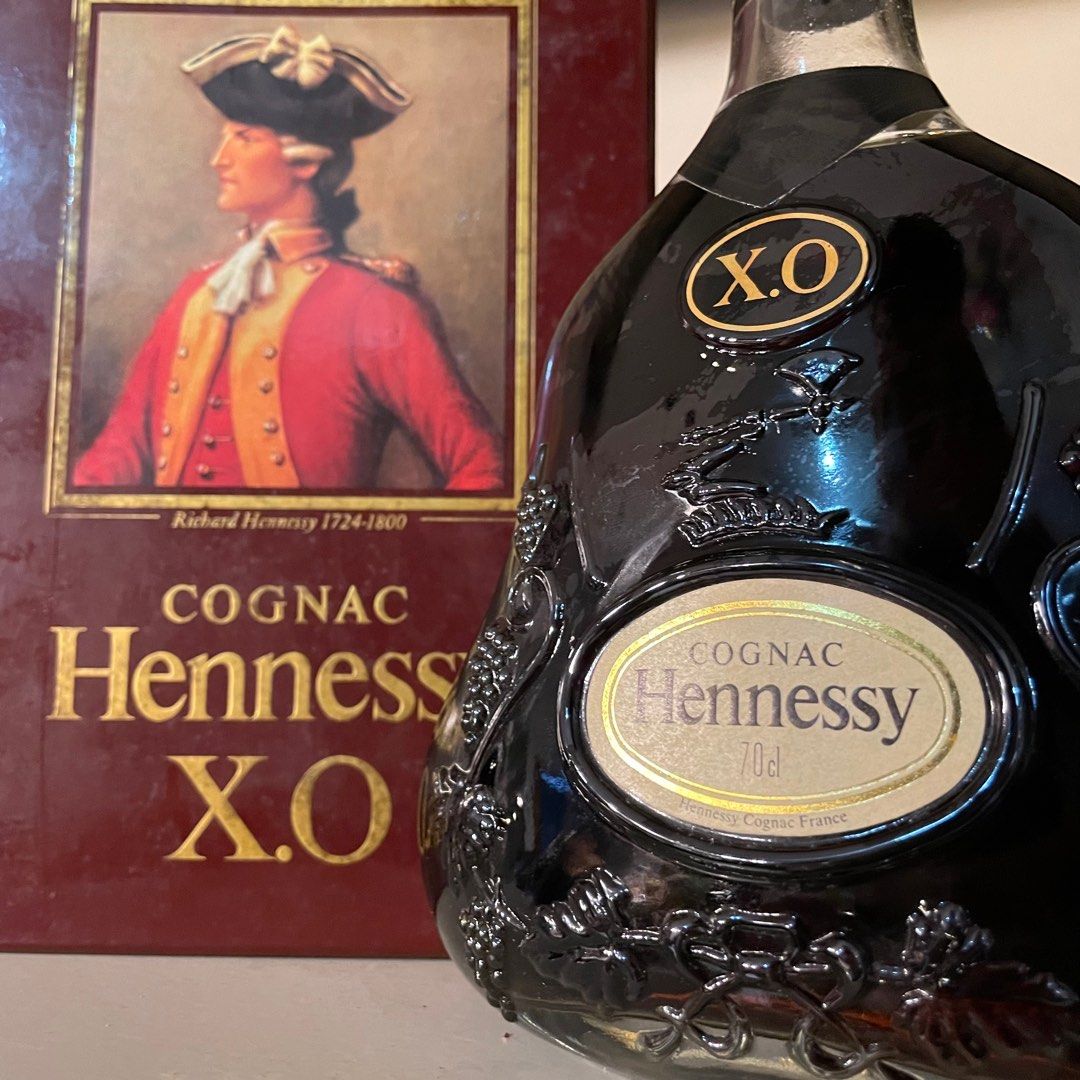 Hennessy XO White vintage 1980s Cognac w box 700ml, Food & Drinks, Beverages on Carousell