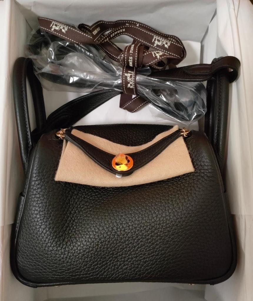 Hermes Mini Lindy, Luxury, Bags & Wallets on Carousell