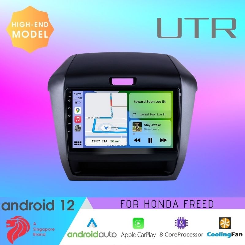 HIGH-END LATEST HONDA FREED 9 INCH 9.4 INCH 8 CORE ANDROID 12 PLAYER 2K ...