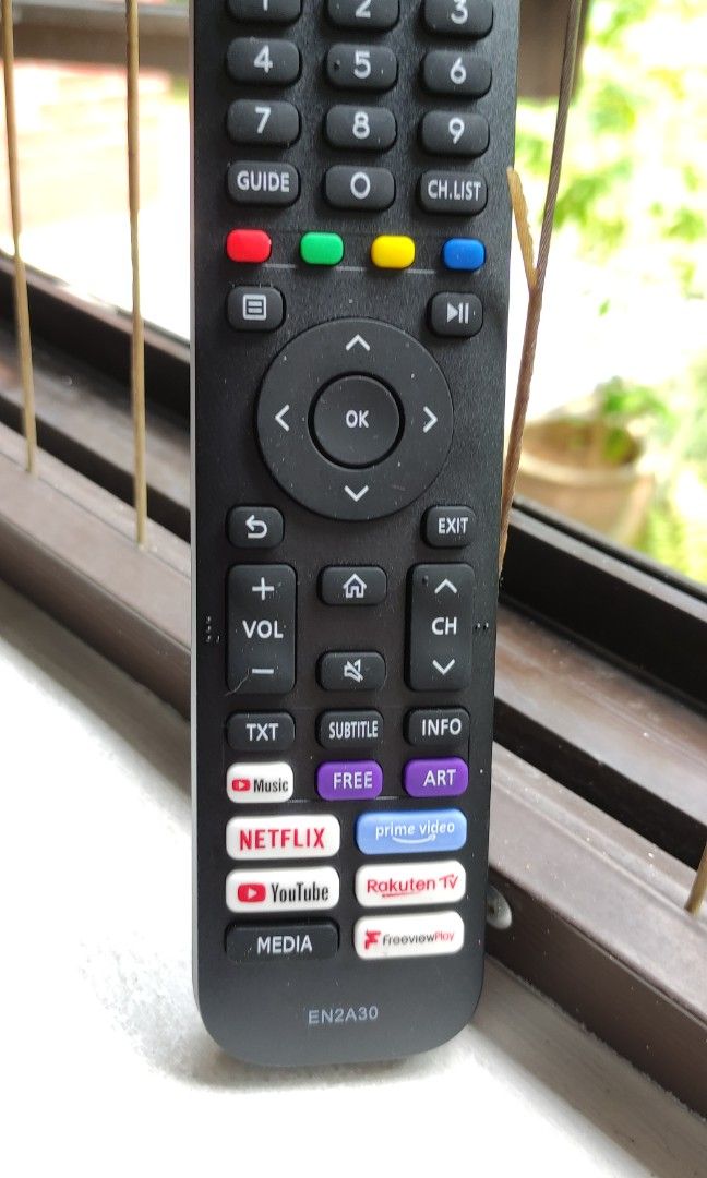 Hisense smart TV remote control, TV & Home Appliances, TV ...