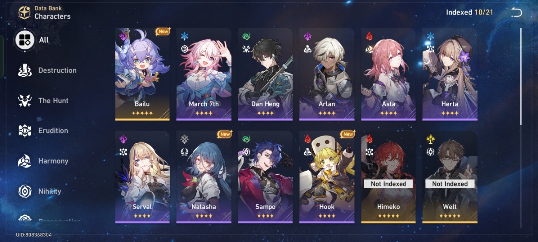 Honkai Starail Baliu Account, Video Gaming, Gaming Accessories, Game ...