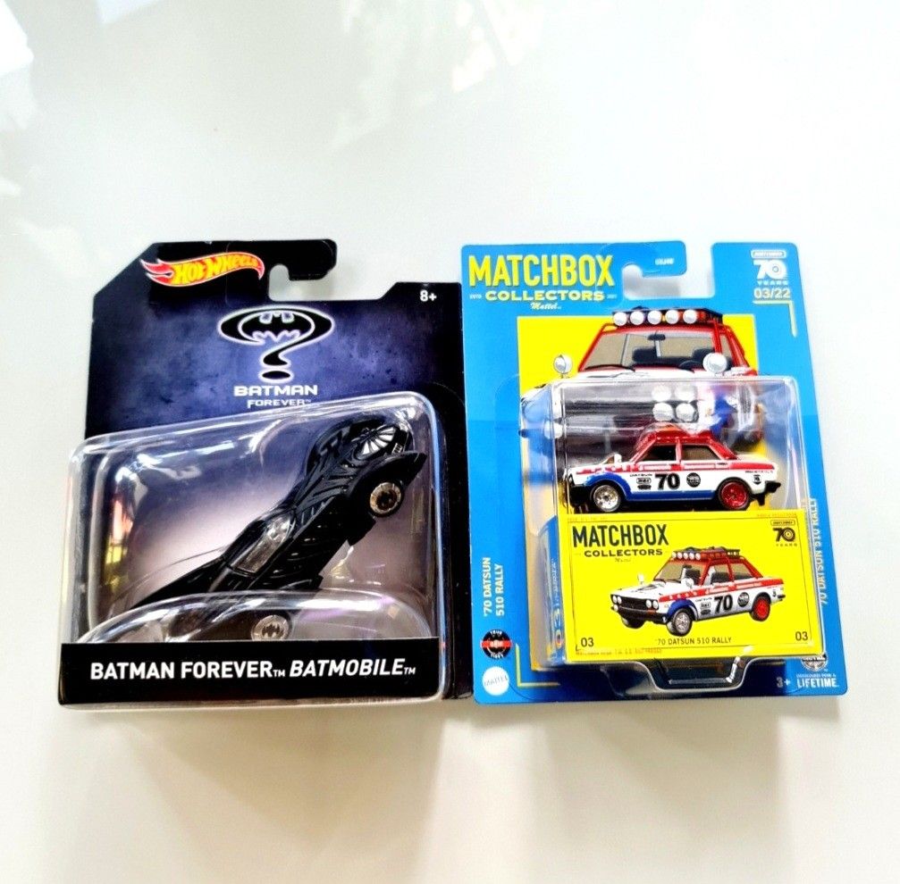 Hot Wheels Batman Forever Batmobile 1/50 Scale, Matchbox Collectors ...