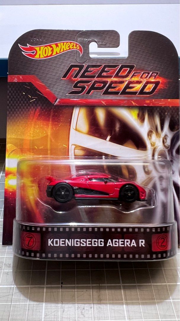 Hot Wheels Retro Need for Speed Koenigsegg Agera R & 2014 Custom ...