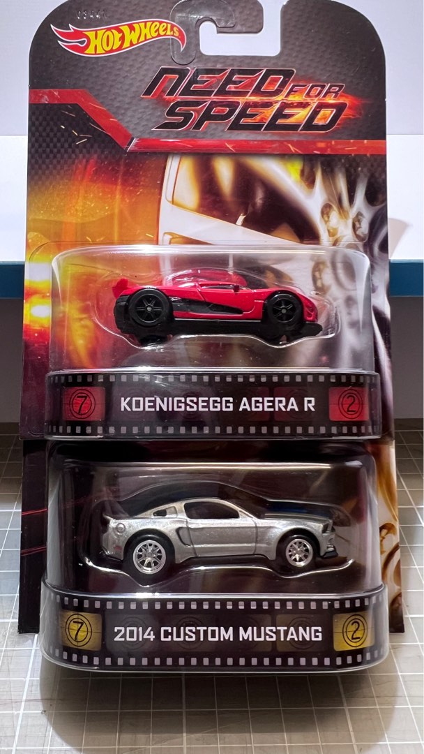 Hot Wheels Retro Need for Speed Koenigsegg Agera R & 2014 Custom ...