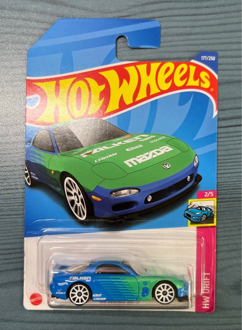 Hotwheels Mazda Rx7 Falken HW Drift, Hobbies & Toys, Toys & Games on ...