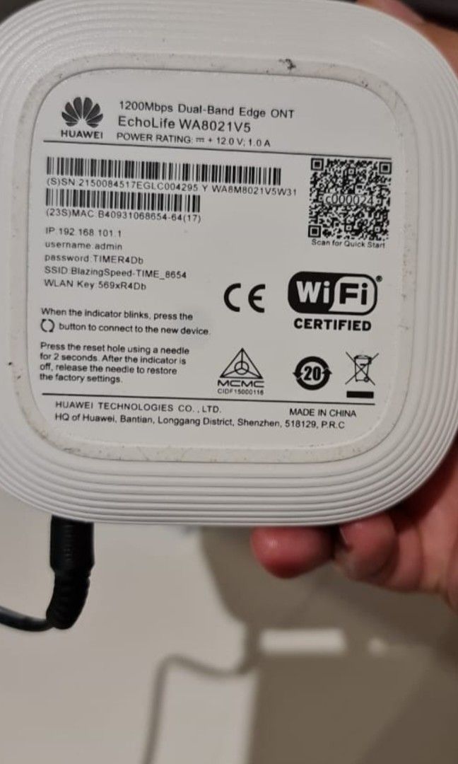 Huawei echolife wifi mesh, Computers & Tech, Parts & Accessories ...