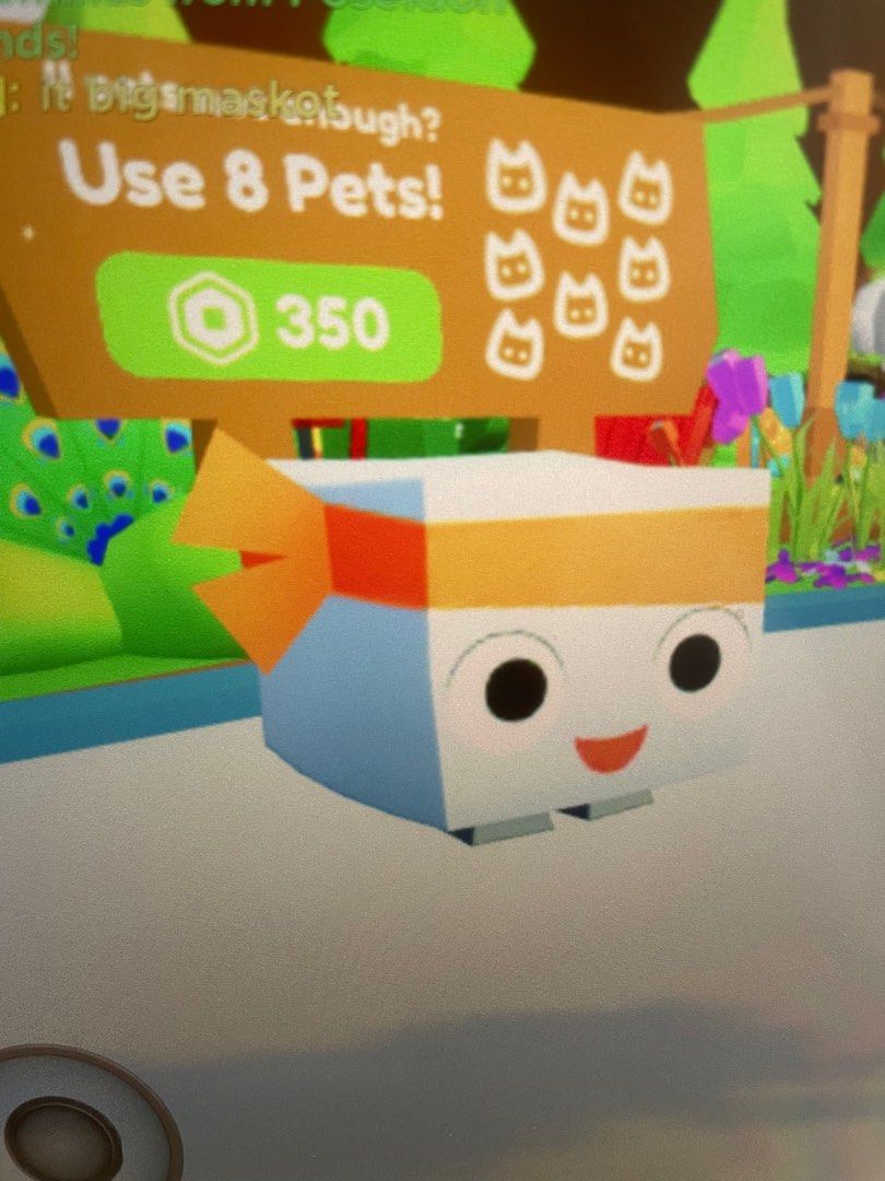 Huge Big Maskot in pet simulator X, Video Gaming, Gaming Accessories ...