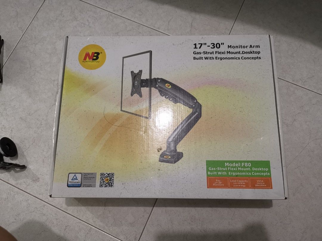 Hydraulic Monitor Arm, Computers & Tech, Parts & Accessories, Monitor ...