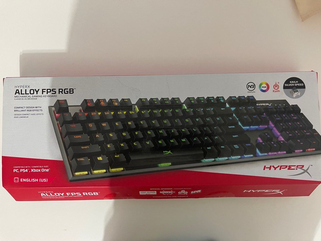 Hyperx Alloy Fps Rgb Keyboard Computers And Tech Parts And Accessories
