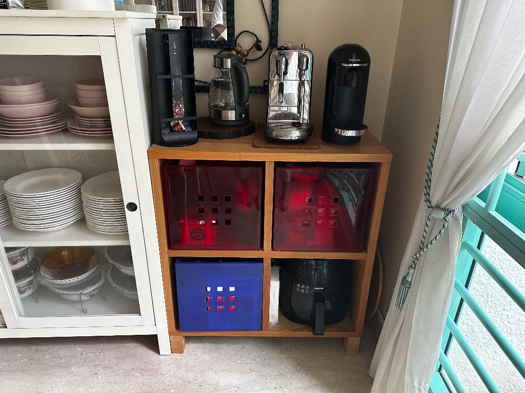 Ike Storage Cabinet with 3 Storage Boxes (2 of 2), Furniture & Home ...