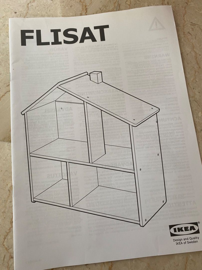 IKEA Flista dolls house / wall shelf, Furniture & Home Living ...