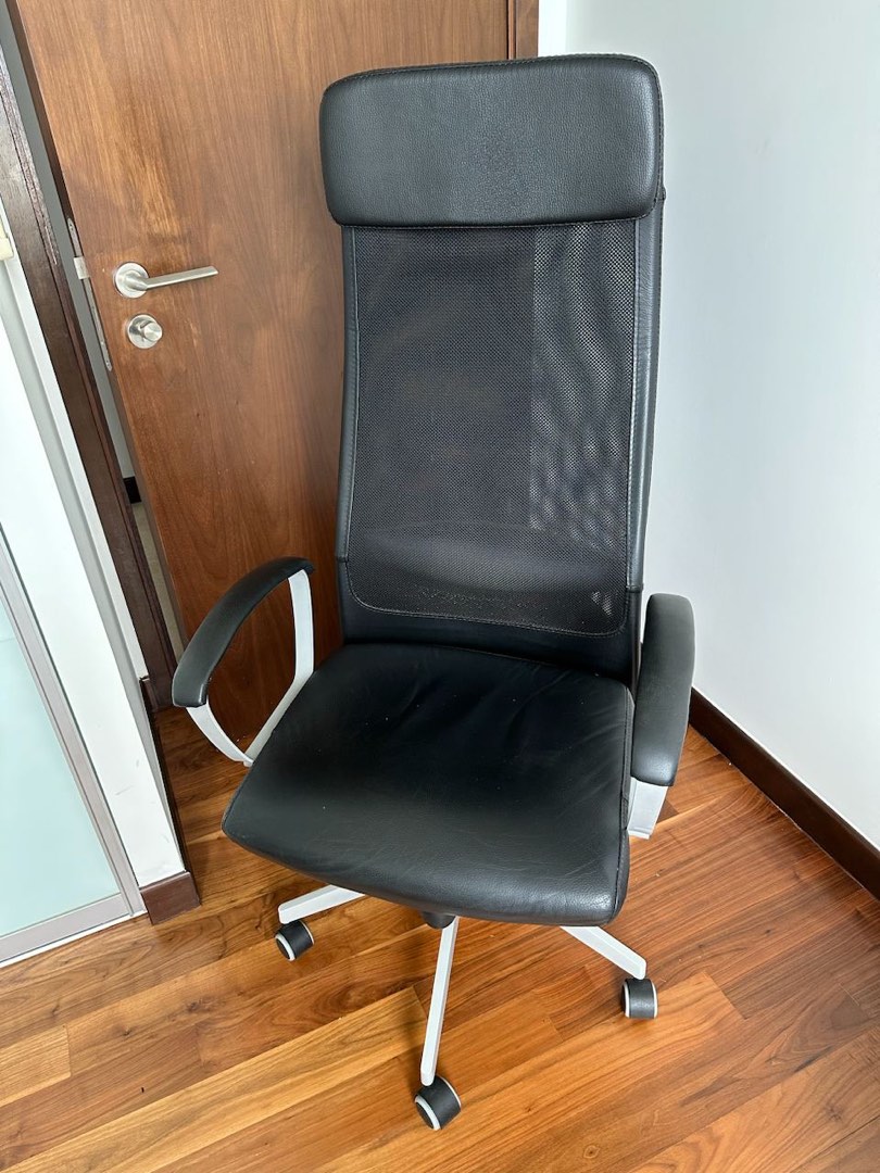 Ikea MARKUS Office chair, Furniture & Home Living, Furniture, Chairs on ...