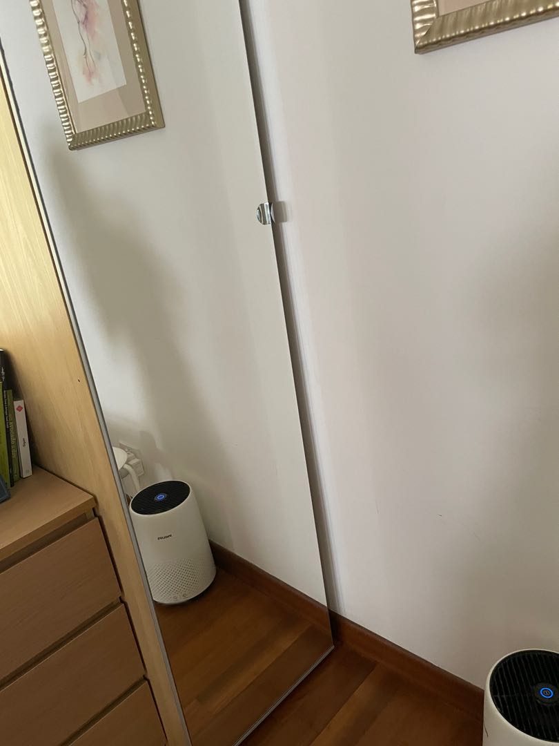 IKEA AHEIM mirror door for 236 x 50 cm PAX wardrobe, Furniture & Home ...