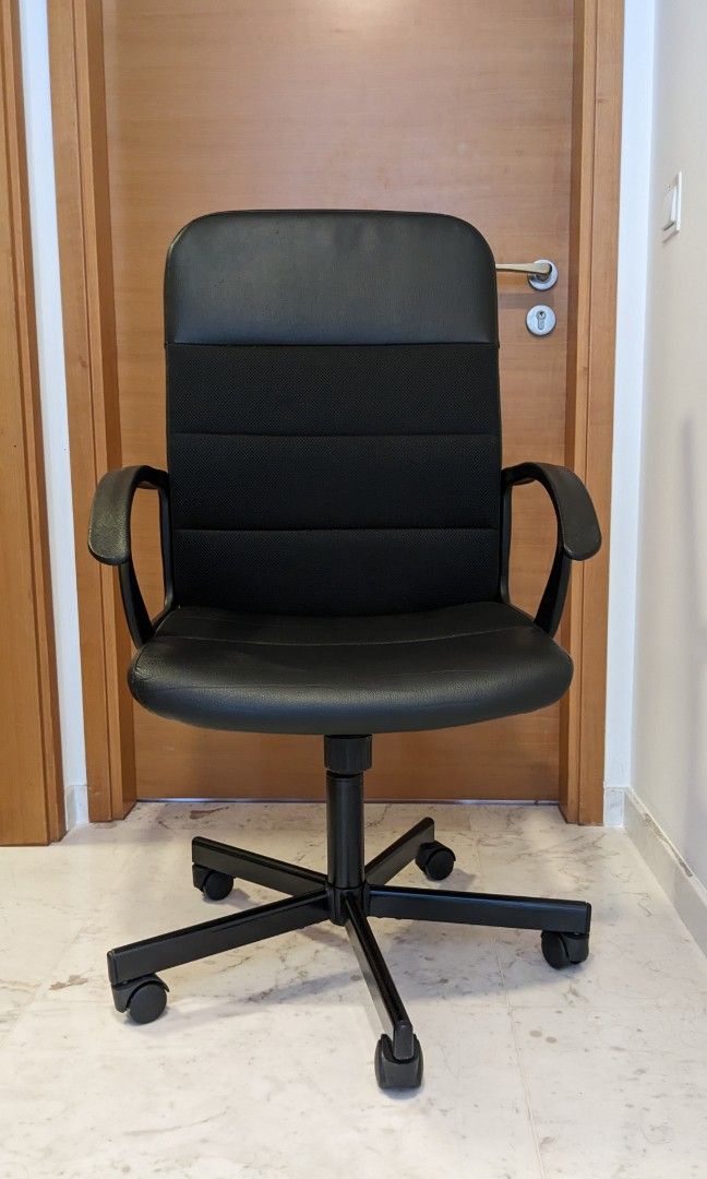 IKEA Renberget Home Office Swivel Chair, Furniture & Home Living ...