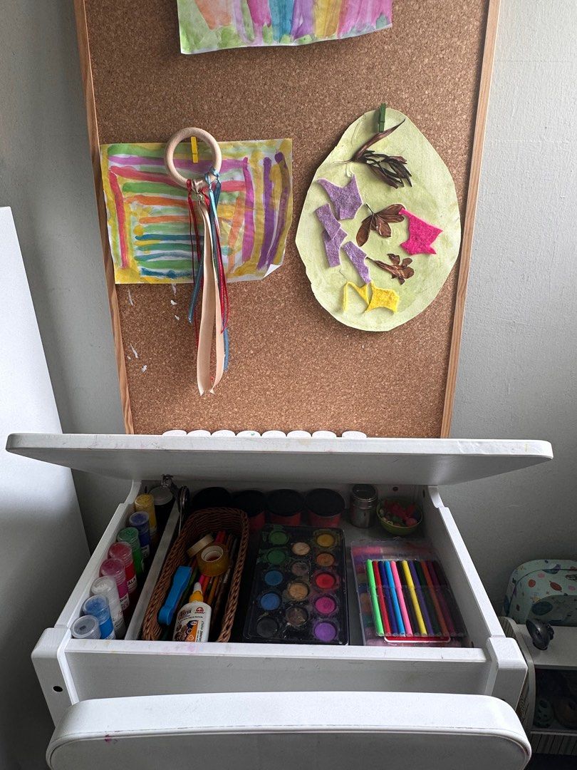 IKEA Sundvik kids wooden table and chair, Babies & Kids, Baby Nursery ...