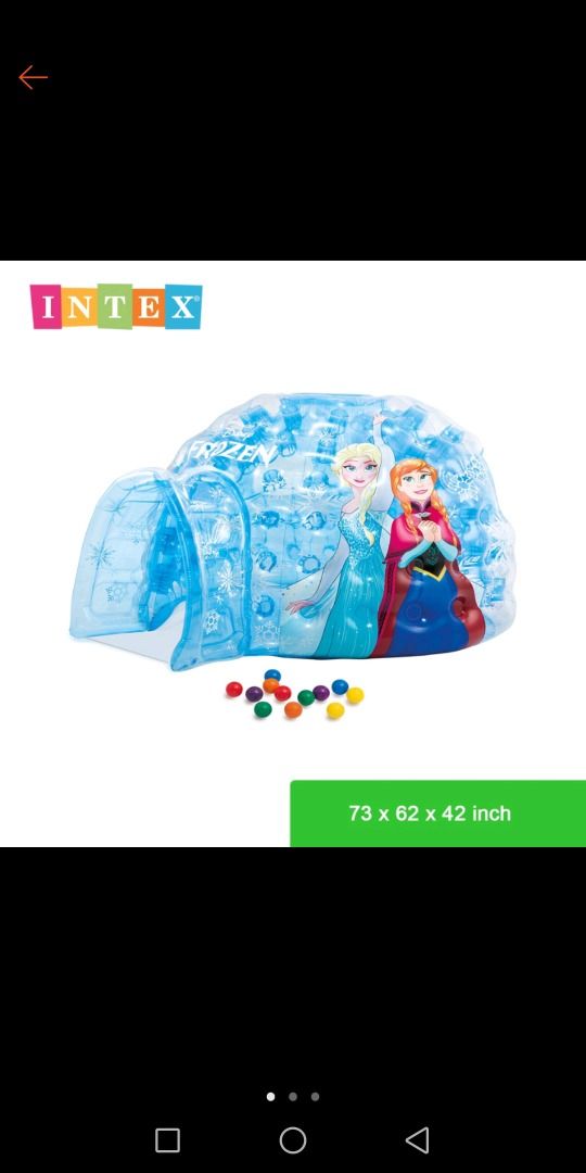 Intex frozen igloo inflatable on Carousell