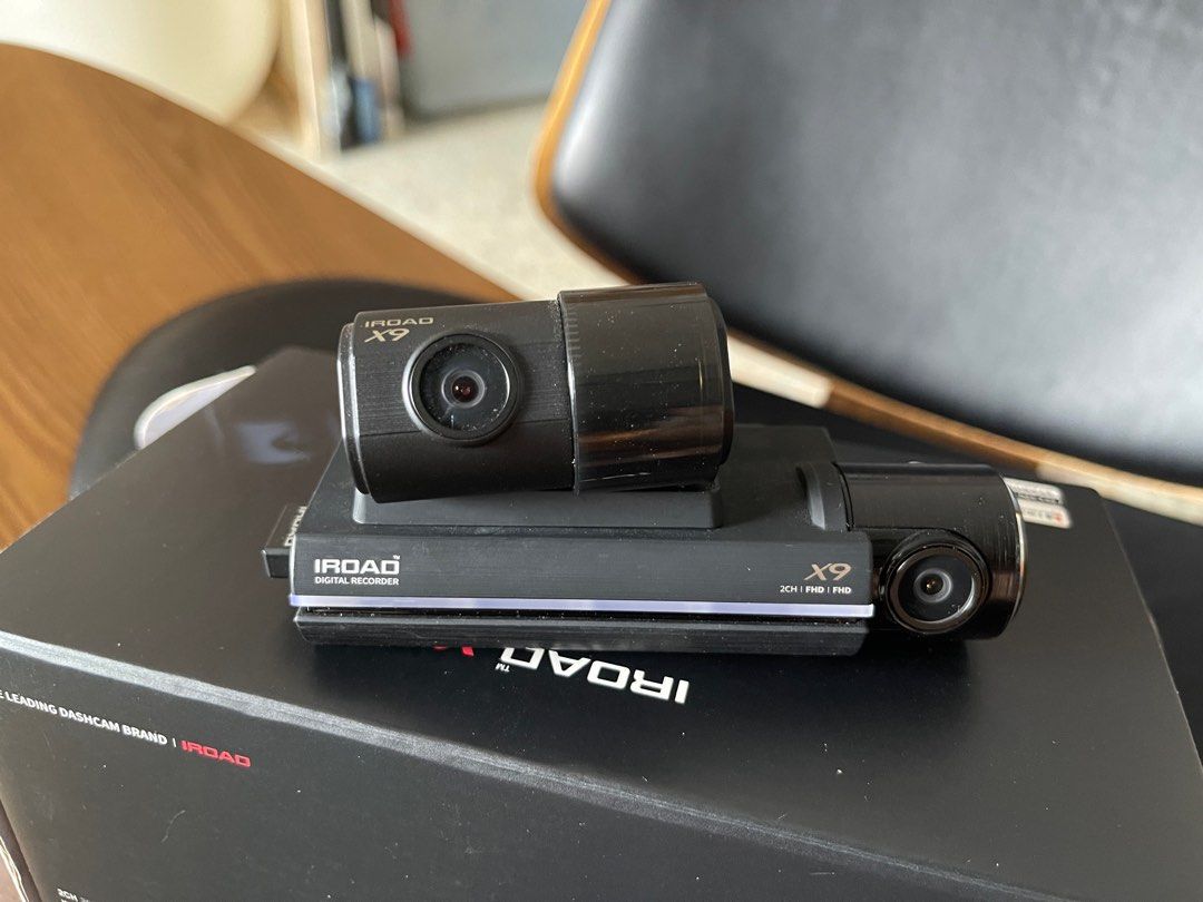 IROAD X9 2CH Dash Cam with IROAD Powerpack, Car Accessories, Accessories on Carousell