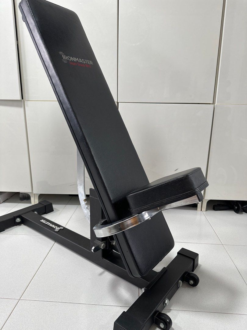 Ironmaster Super Bench Pro, Sports Equipment, Exercise & Fitness ...