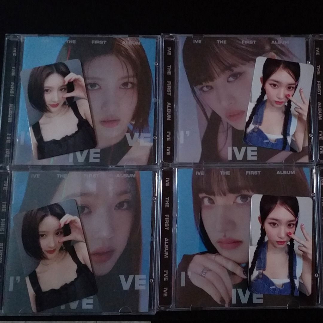 IVE 1專 I've JC ver. IVE小卡 交換, 興趣及遊戲, 收藏品及紀念品, 韓流 - Carousell