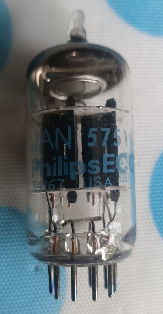 JAN Philips ECG 5751 / 12AX7, Audio, Other Audio Equipment on Carousell