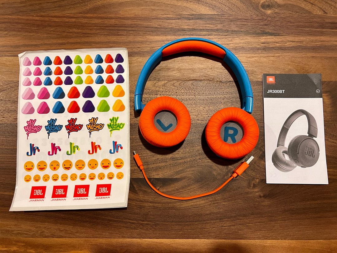 JBL Wireless Child Headphones JR300BT, Audio, Headphones & Headsets on ...