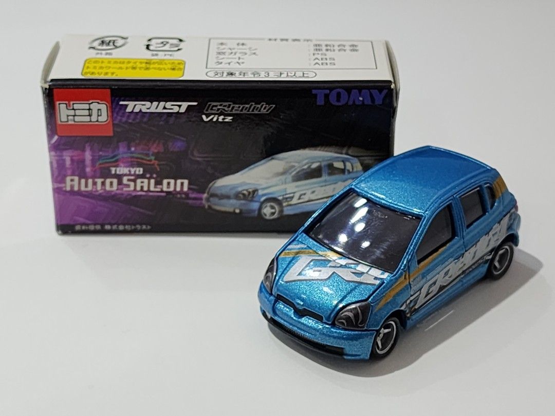 【米舖TOY】 9成新 TAKARA TOMY TOMICA Toyota Vitz Echo NCP10 Tokyo Auto Salon ...