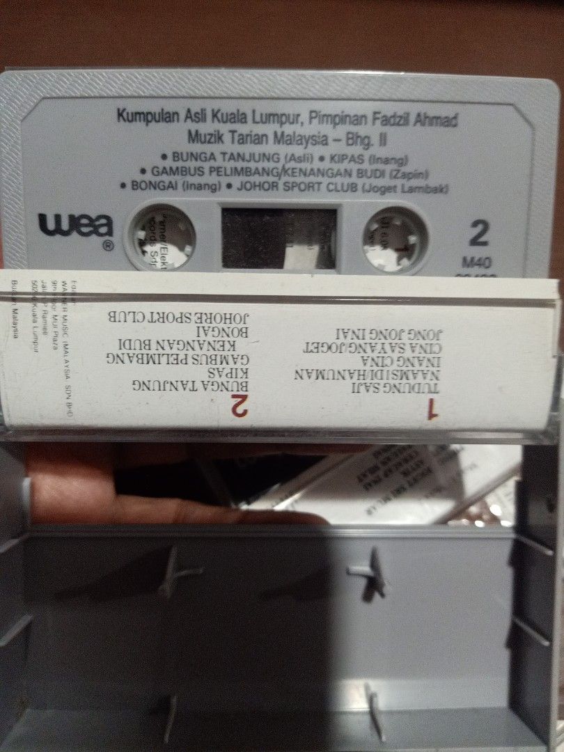 kaset lama tarian melayu - muzik tarian malaysia 80an, Hobbies & Toys ...