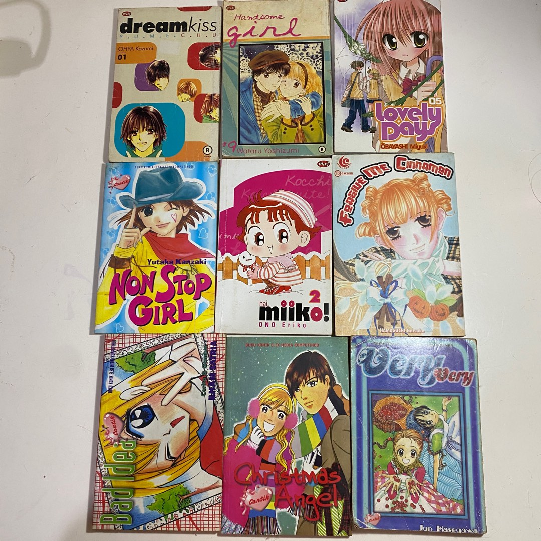 Komik Jepang, Buku & Alat Tulis, Komik dan Manga di Carousell
